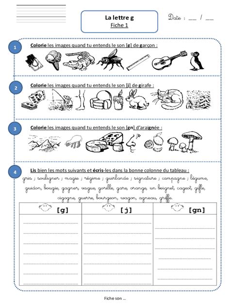 Remplissable En Ligne Colorie Les Images O Tu Entends Le Sonf Fax Email