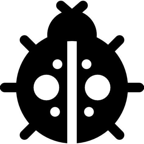 Ladybug Basic Rounded Filled Icon