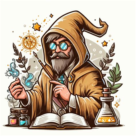 Premium Vector Wizard Vector