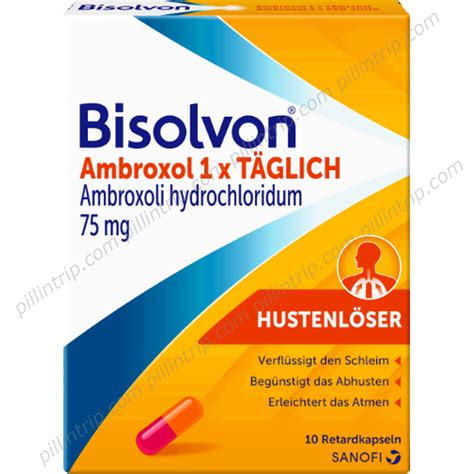 Bisolvon Ambroxol Utilisations Effets Secondaires Interactions