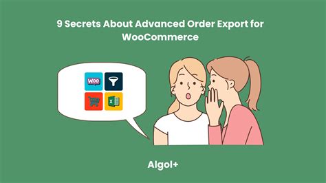 9 Secrets About Advanced Order Export For Woocommerce