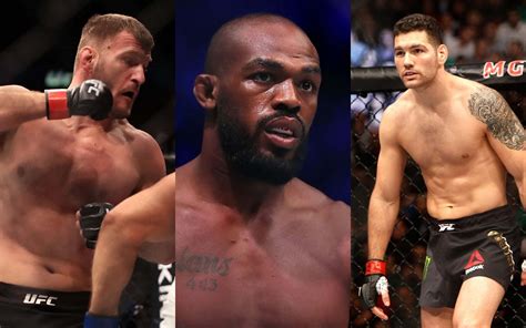 Download Chris Weidman Stipe Miocic Jon Jones Wallpaper