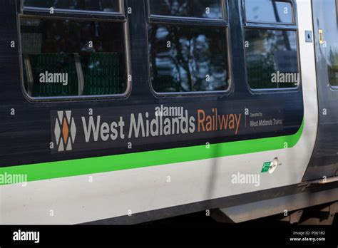 West Midlands Trains West Midlands Railway Logo On The Side Of A