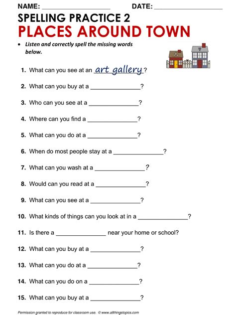 Learn English Worksheets