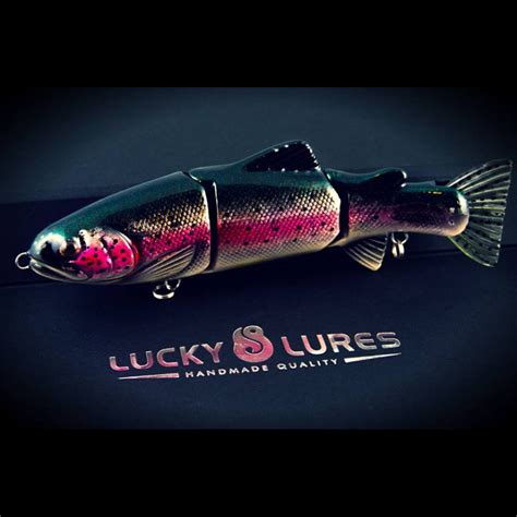 Lucky Trout Rainbow Trout Silver Leaf
