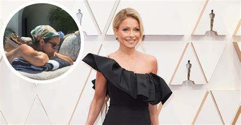 Kelly Ripa Reacts As Her Daughter Lola Sunbathes Topless In New Photos