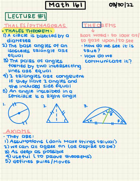 math 161 notes lecture 1 math 161 03 lecture 11 thal py ttag0r as