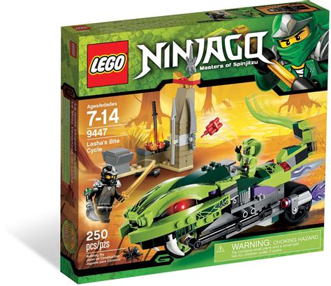 Lego 9447 Lashas Bite Cycle Lego Ninjago Ninjago Lego