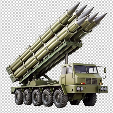 Multiple Launch Rocket System Premium Ai Generated Psd