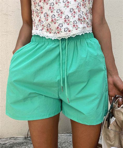 8컬러기본템 바스락 무지 포켓 밴딩 반바지 숏팬츠 바캉스 비치 핫팬츠 츄리닝 트레이닝 바지 Pn0392 여름 코디 에이블리