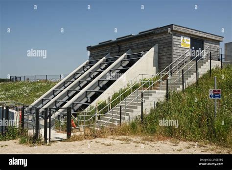 New Monks Farm Pumping Station Between Airport New Housing Estate And