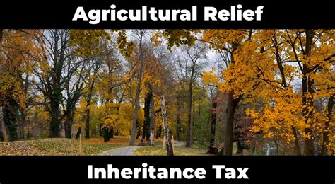 Agricultural Relief And Inheritance Tax Fox And Co