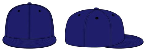 Baseball Cap Template Vector Illustration Cap Brim Template Vector Cap Brim Template Png And