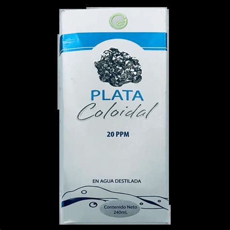 Comprar Plata Coloidal Homeopática 20 Ppm Saludsabor