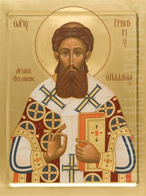 St Gregory Palamas Icon Icon Painting Studio