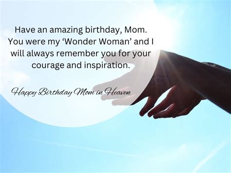 Happy Birthday In Heaven Mom Poem