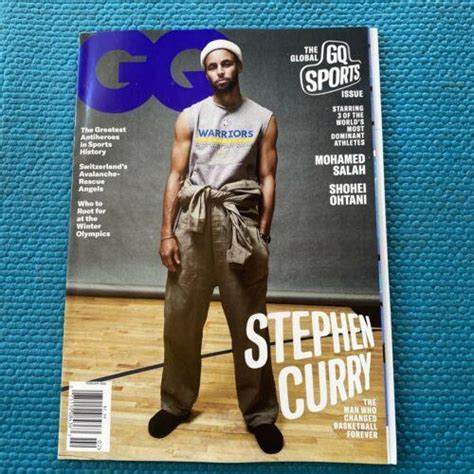 Gq Magazine February 2022 Sports Issue Shohei Ohtani Steph Curry