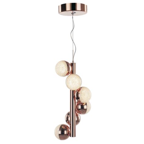 Eclipse 6 Light Led Ceiling Pendant Ip20 Rated