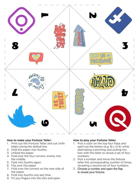 How To Make A Paper Fortune Teller Cootie Catcher 17 Fun Ideas