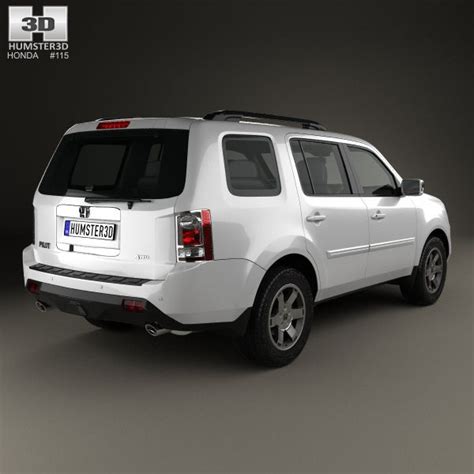 Honda Pilot Cis 2011 3d Modell 149 3ds C4d Fbx Max Obj Ma