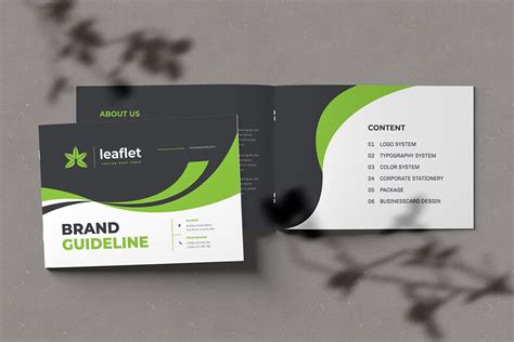 Brand Guideline Layout Template Brochure Afsar15 117191