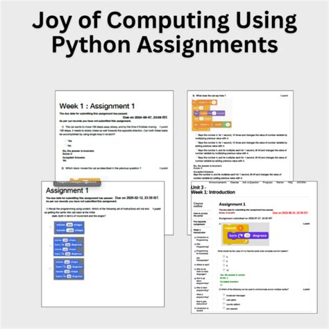Joy Of Computing Using Python Nptel Assignment Questions