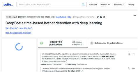 Deepbot A Time Based Botnet Detection With Deep Learning