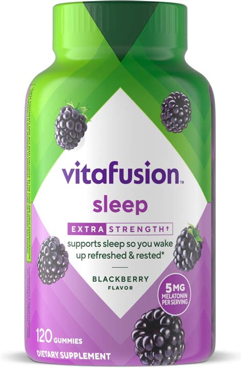 Vitafusion Extra Strength Melatonin Gummy Vitamins 5mg