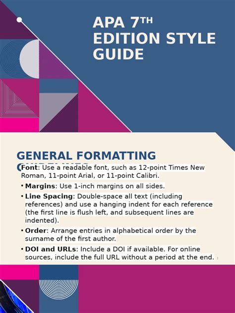 Apa 7th Edition Formatting Guidelines Wonkaa