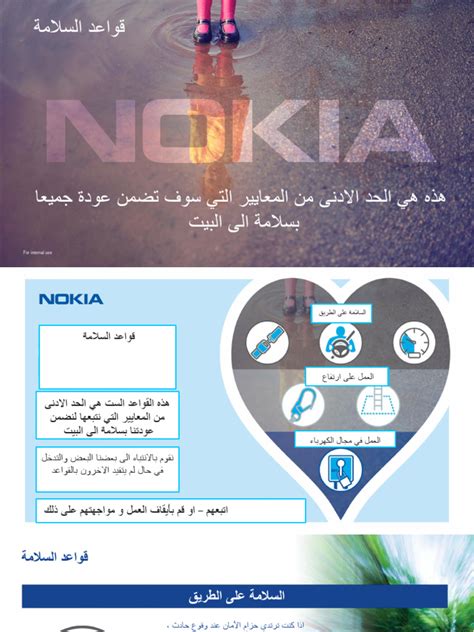 Life Saving Rules Presentation Arabic Pdf