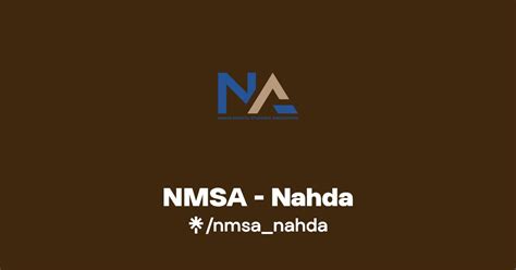 Nmsa Nahda Instagram Facebook Linktree