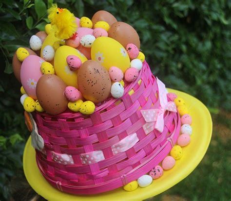 Easter Decorations Hat At Denise Reyes Blog