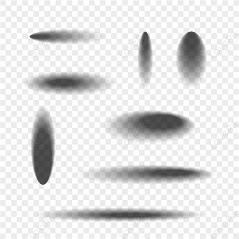 Lighting Round And Elliptical Object Shadowsquarepoint Png Image Free