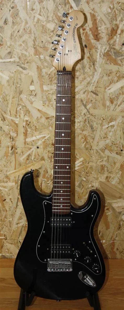 Squier Standard Strat 7 Seven String Indonesia Fuzzfaced