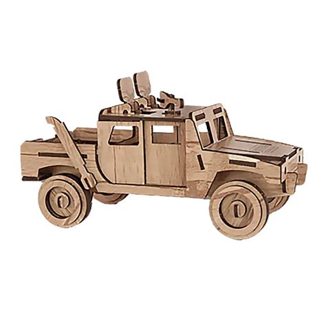 پازل سه بعدی چوبی هامر جنگی فانی‌لند