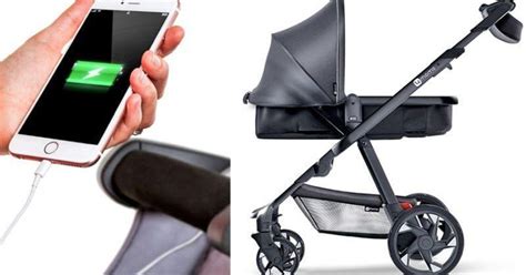 4moms Moxie Stroller Keeps Your Smartphone Charged