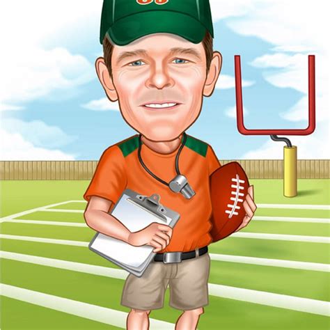 Football Coach T Etsy