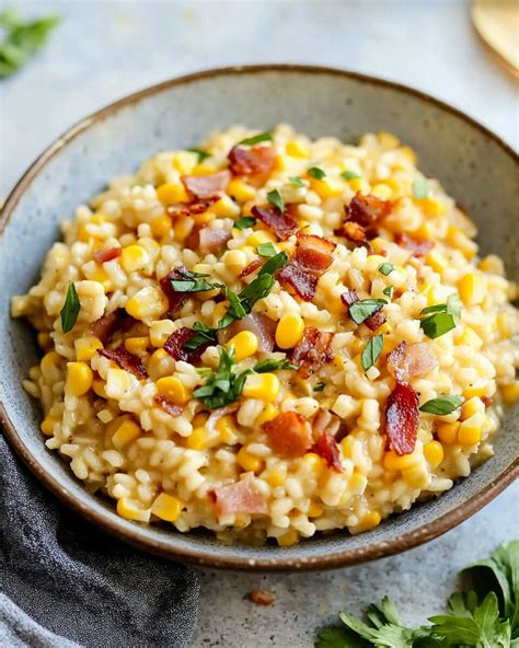 Sweet Corn Risotto