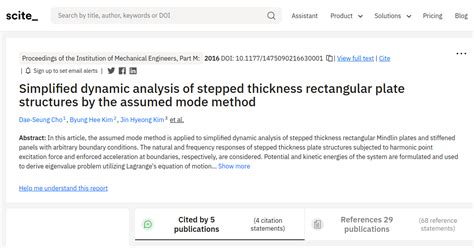 Simplified Dynamic Analysis Of Stepped Thickness Rectangular Plate