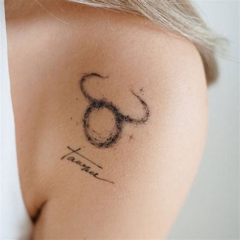 Taurus Symbol Tattoo