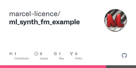 Mlsynthfmexamplemlo At Main · Marcel Licencemlsynthfmexample · Github