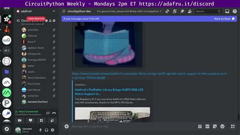 Circuitpython Weekly Meeting For February 10 2025 Circuitpython Circuitpython Adafruit Youtube