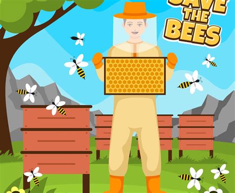 Honey Bee Protection Freevectors