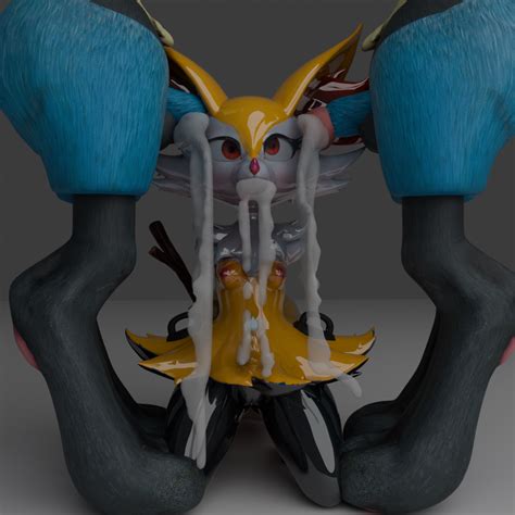 Rule 34 Blender Braixen Cum Cum From Mouth Cum Inside Ear Penetration
