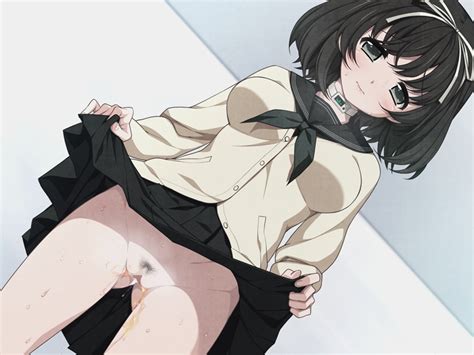 Hokari Kanae Clockup Euphoria Clockup Game Cg 1girl Black Hair