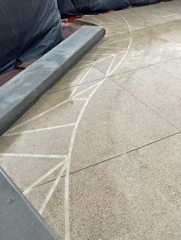 Decorative Concrete Stencilling In Melbourne Wasp Blasting
