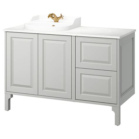 Ikea TÄnnforsen RutsjÖn Bathroom Vanity Wtih Sink And Faucet Light