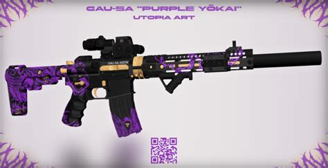 Gau 5a Purple Yokai Cr Utopia Art Gta5