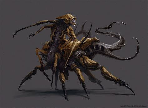 Alien Monster Concept Art