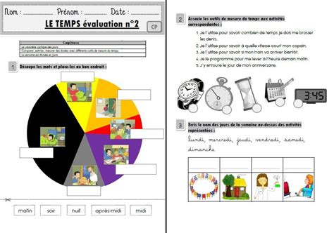 Qlm Le Temps Ce1 Qlm Lespace Ce1 Fynsr
